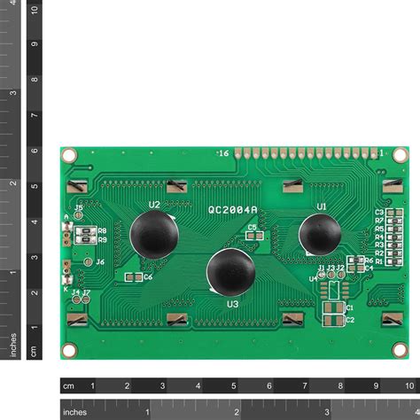 20 X 4 Character Lcd Module With Yellowgreen Backlight Protostack
