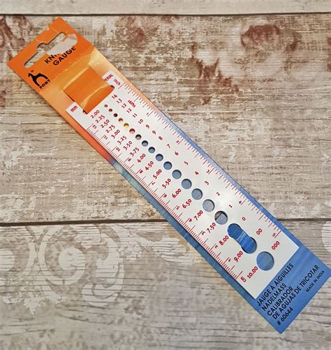 Knitting Needle Gauge Jo Creates