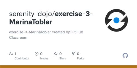 Github Serenity Dojoexercise 3 Marinatobler Exercise 3 Marinatobler