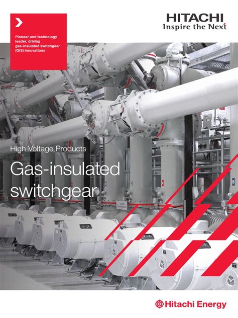 Hitachi Gis Gas Insulated Switchgear Pdf Electrical Substation