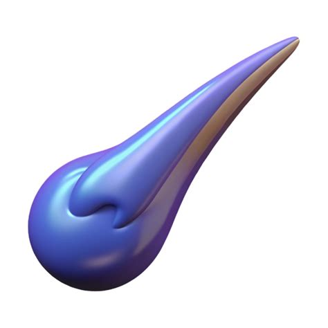 3d Abstract Purple Blob Illustration 56766194 Png