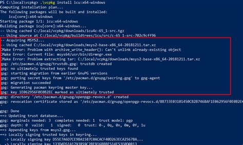 Qt5msys2 Build Failure · Issue 10240 · Microsoftvcpkg · Github