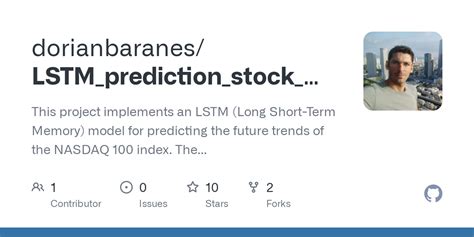 github dorianbaranes lstm prediction stock market this project