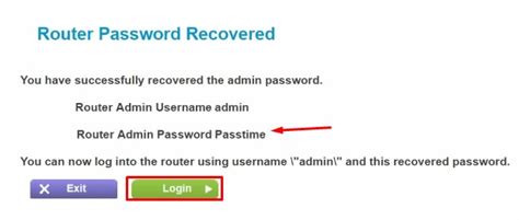 how to fix netgear router password not working