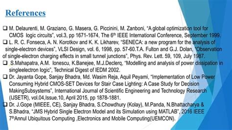 Hybrid CMOS SET Based Expandable Hardware PPT Free Download