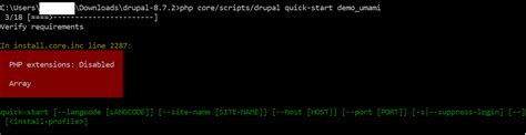 How To Enable Php Extensions Array When Installing Drupal On Windows 10