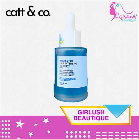 Catt And Co Hair Intensive Serum 30ml Hair Grower Serum Shopee