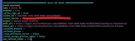 Azuread In Local Hosted Grafana Authentication Grafana Labs