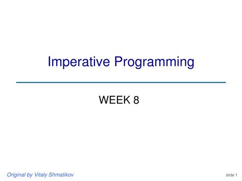 ppt imperative programming concepts powerpoint presentation free