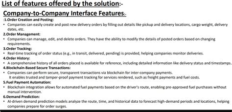 Tech Driven Logistics Innovation Devpost