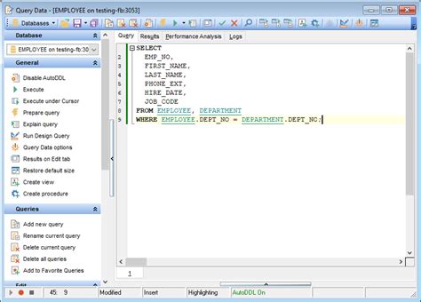 Sql Manager For Interbasefirebird Sqlmanager