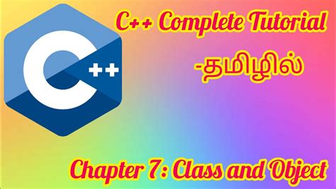 Cpp Class And Object Tutorial In Tamil Access Specifiernesting Member