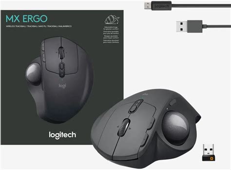 Mouse Logitech Mx Ergo Graphite Wireless Mlx