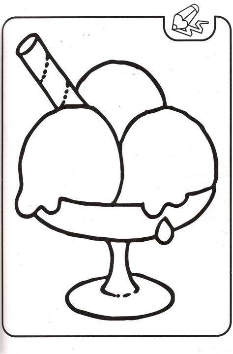 Helado Dibujo Animado