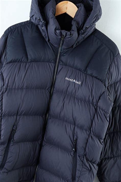 M 몽벨 패딩 점퍼자켓 오리털 덕 구스다운 등산 후드 헬로마켓