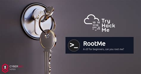 tryhackme rootme — walkthrough cybersec nerds