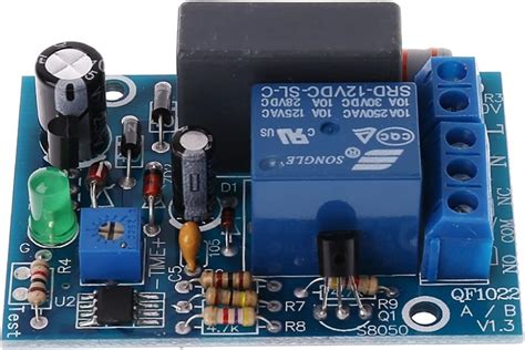 Amazon AC V Adjustable Timer Delay Switch Turn On Off Time Relay Module Time Relays T
