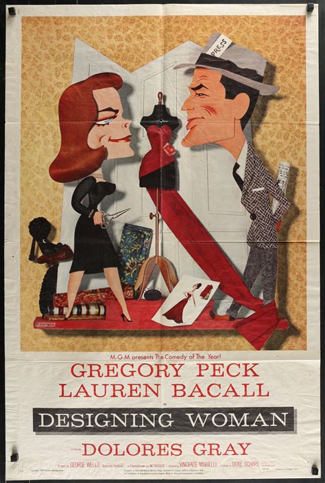 Original Vintage Poster Designing Woman Authentic Vintage Posters