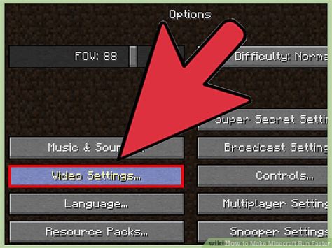 how to make minecraft run faster with pictures wikihow