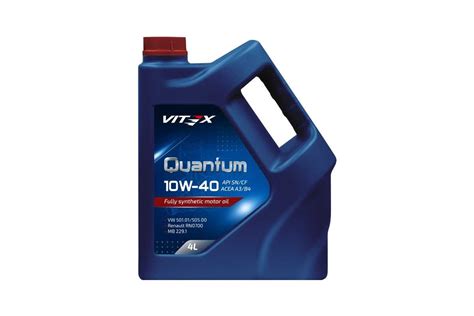 Масло моторное всесезонное синтетическое VITEX Quantum 10W40 4 л A3/B4 ...
