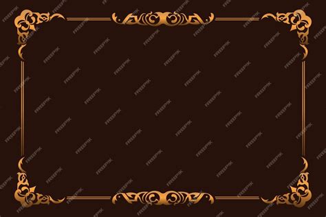 Premium Vector Decorative Vintage Frames And Borders Element