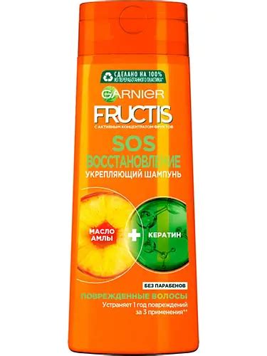 Garnier Fructis SOS Revitalizing Shampoo (Ingredients Explained)