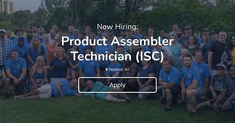 Product Assembler Technician Isc At National Assemblers