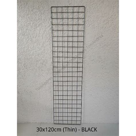 30x120cm Thin Screen Wire Mesh Gridwall Panel Hanging Photos Shopee Philippines