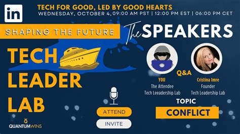 Decoding Conflict A Conversation With You Tech Leadership Lab 4 Tech Leadership Lab