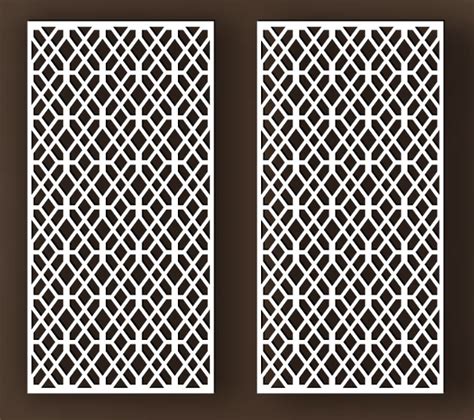 Design Pattern Screen Panel 3d Model Vector Files
