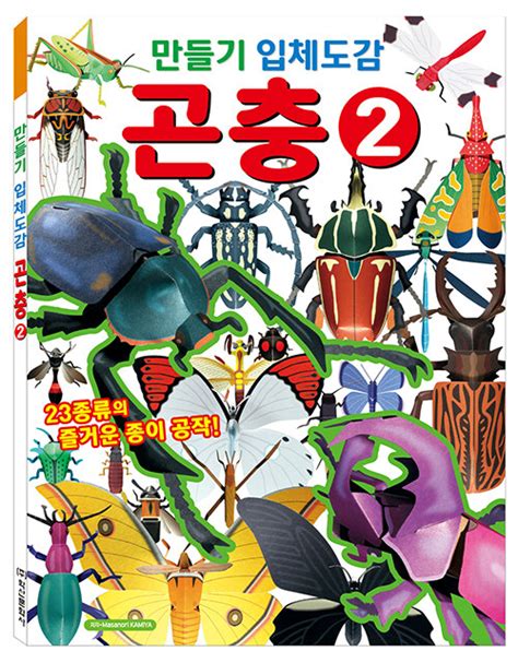 만들기 입체도감 곤충 2 만들기 입체도감 학산문화사 편집부 알라딘