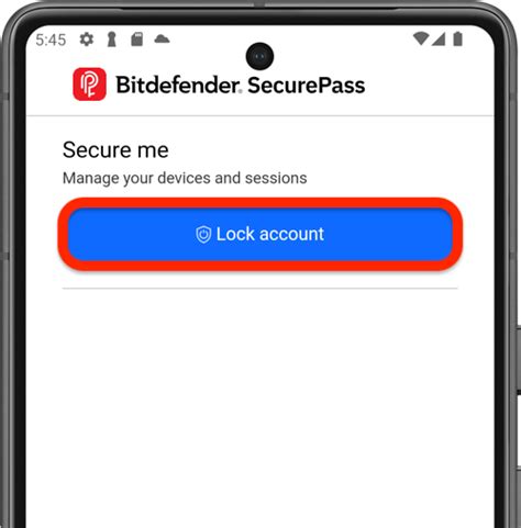 How to Lock Bitdefender SecurePass on All Devices