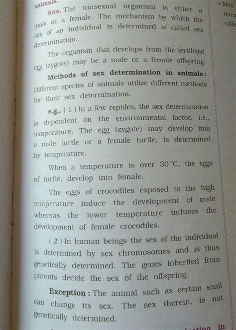 What Is Sex Can It Should Be Determined
