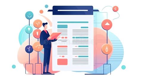 generative ai scheduling stock illustration illustration of concept
