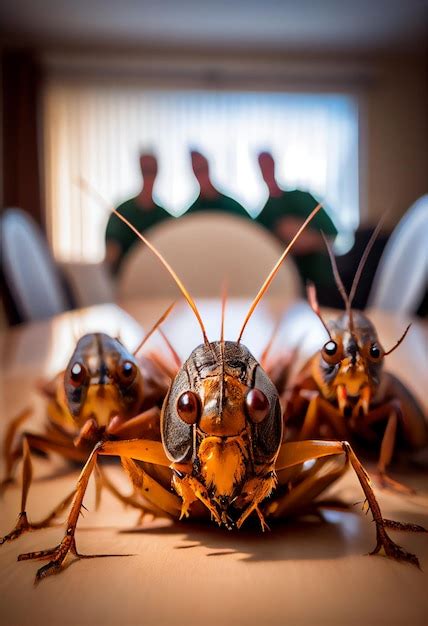 Premium Ai Image A Flock Of Cockroaches In The Room Takes A Selfie Ai