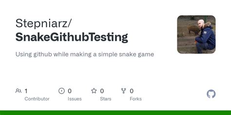 Github Stepniarz Snakegithubtesting Using Github While Making A Simple Snake Game