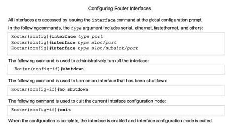 Configuring And Testing A Network