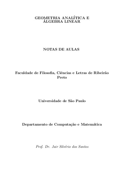 Pdf Aula Vetor Matriz