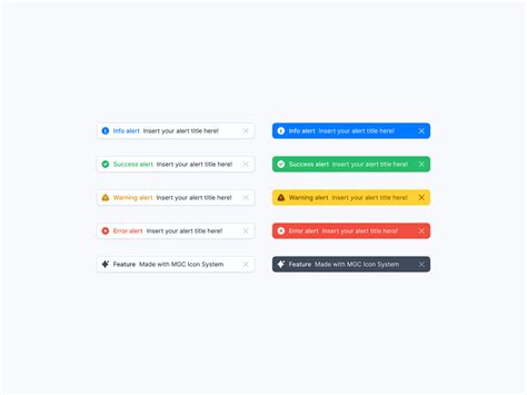 Alert Ui Light Mode By Mingcute On Dribbble