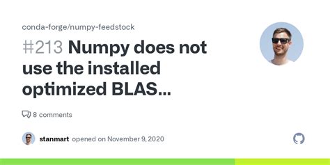 Numpy Does Not Use The Installed Optimized Blas Packages On Windows