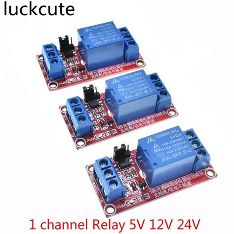 One Channel Relay Module DC V V V High And Low Level Trigger Relay Control With