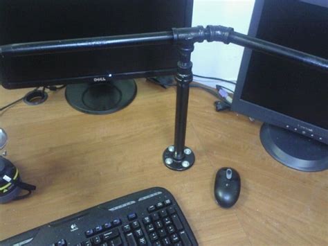 Do It Yourself Dual LCD Monitor Stand DTI Data Recovery