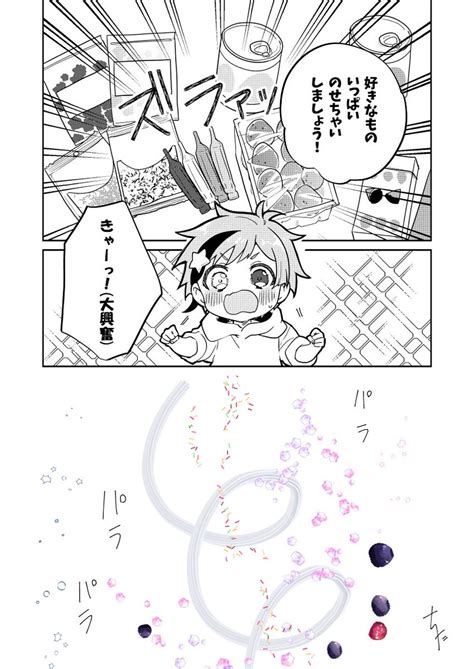 「リチ誕33 ※現パロ幼児化年齢操作 」ちたの漫画