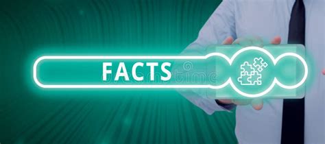 Inspiration Showing Sign Facts Business Showcase Something That Is Known To Have Happened Or To