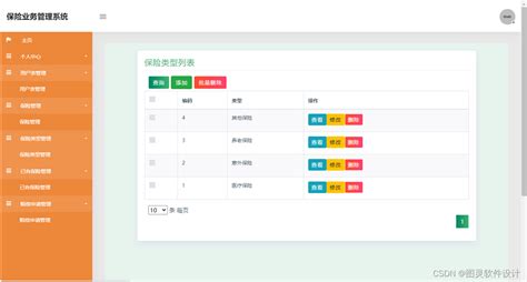 基于ssm框架的保险业务管理系统设计与实现 基于ssm的保险公司营销管理系统毕业设计 csdn博客