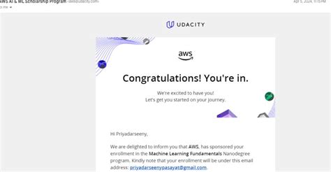 priyadarseeny pasayat on linkedin aws sagemaker ai ml awsscholarship