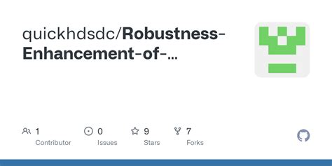 github quickhdsdc robustness enhancement of machine fault diagnostic