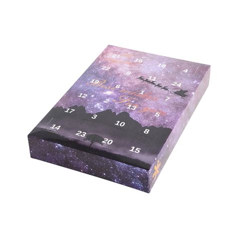 Dengmore Healing Crystal Advent Calendar 24 Natural Crystal Agate Fossils Day 2023 Halloween