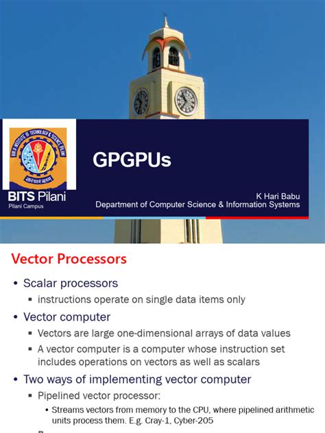 Module 05 Massive Multi Core Programming Gpgpus Cuda Pdf Central