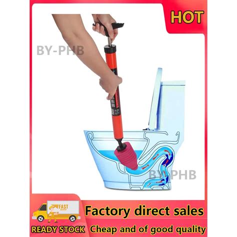 Toilet Unclogging Pump Compressed Air Toilet Unclogging Device Manual